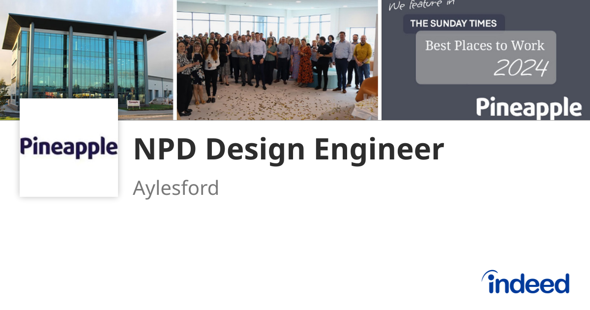 NPD Design Engineer - Aylesford - Indeed.com