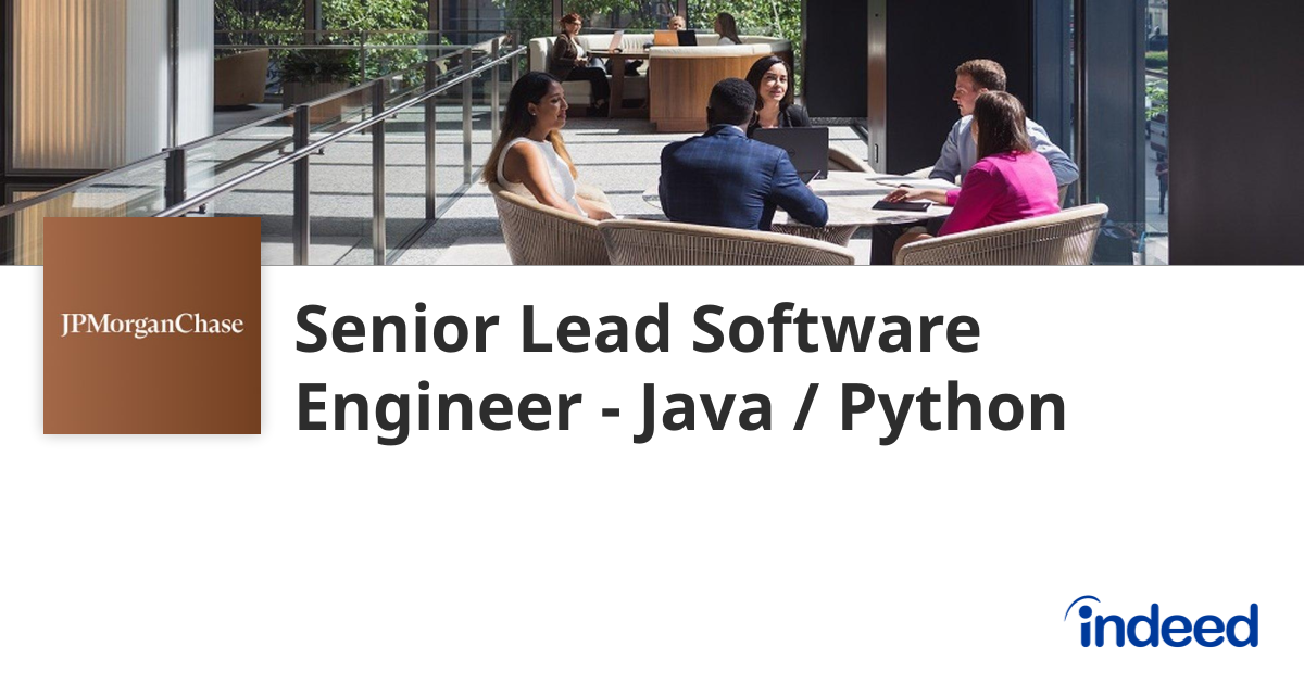 Senior Lead Software Engineer - Java / Python - Hyderabad, Telangana ...
