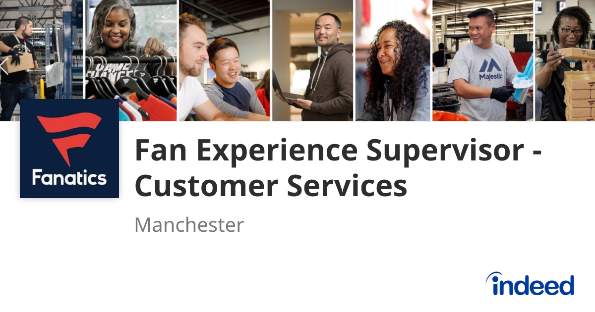 Fan Experience Supervisor - Customer Services - Manchester - Indeed.com