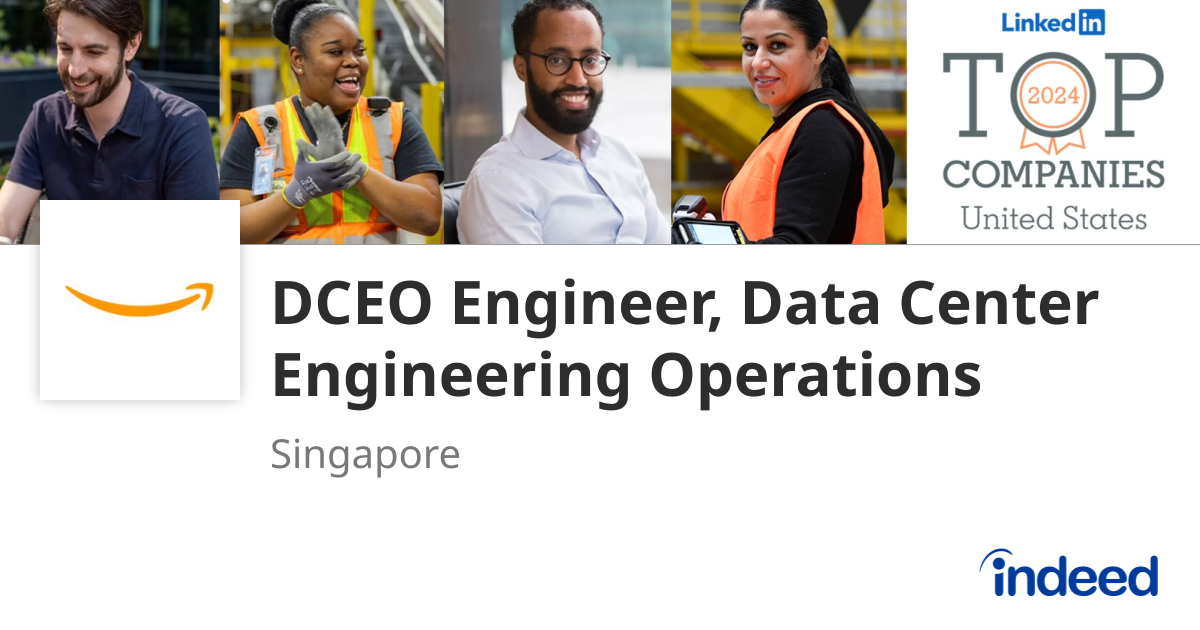 DCEO Engineer, Data Center Engineering Operations - Singapore - Indeed.com