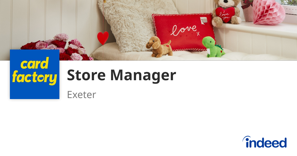 Store Manager - Exeter EX2 8JB - Indeed.com