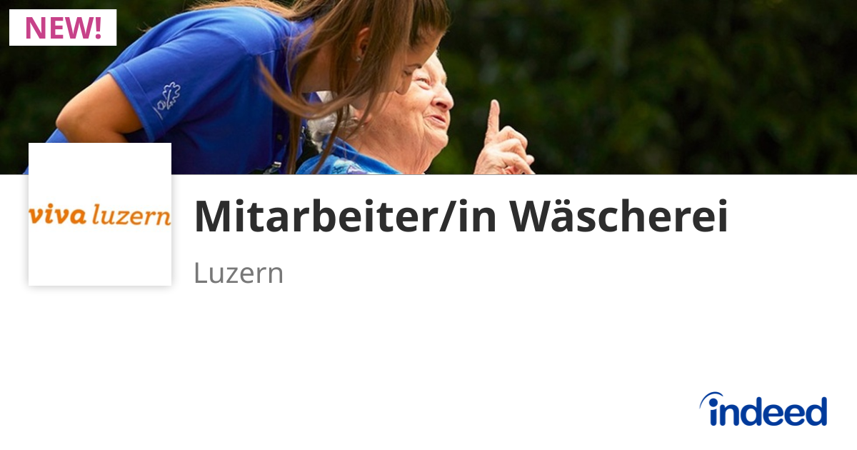 Mitarbeiter/in Wäscherei - Luzern, LU - Indeed.com