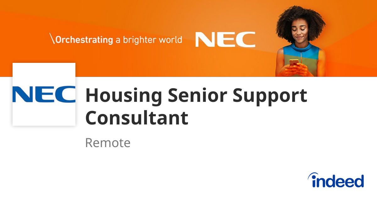 Housing Senior Support Consultant - Remote - Indeed.com