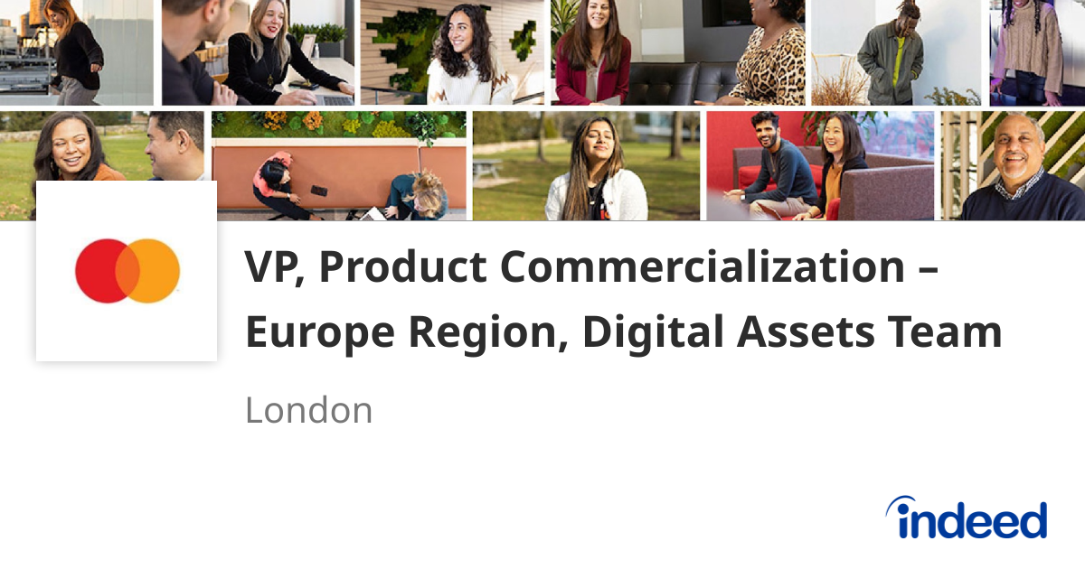 VP, Product Commercialization – Europe Region, Digital Assets Team ...