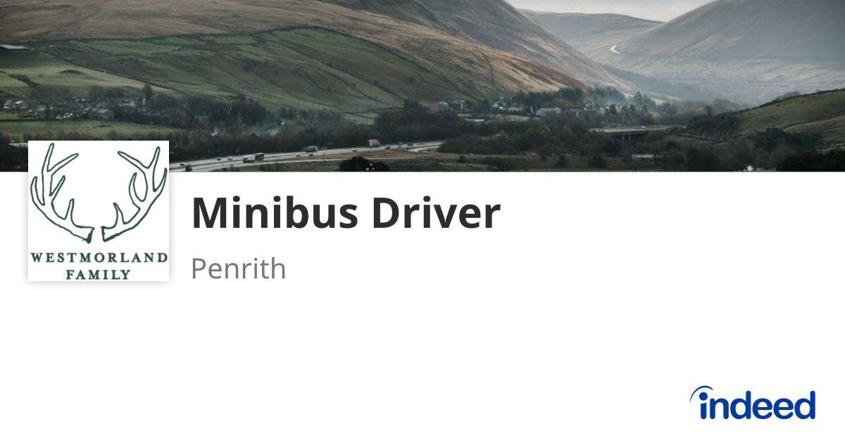 Minibus Driver - Penrith CA10 3SB - Indeed.com