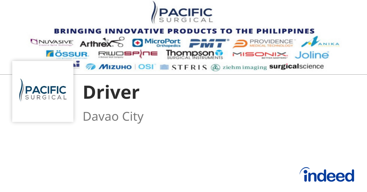 Driver - Davao City - Indeed.com