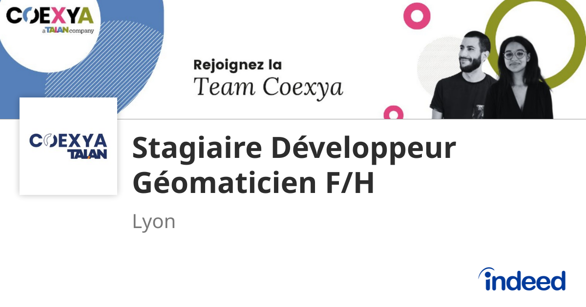 Développeur SIG F/H - Lyon (69) - Indeed.com