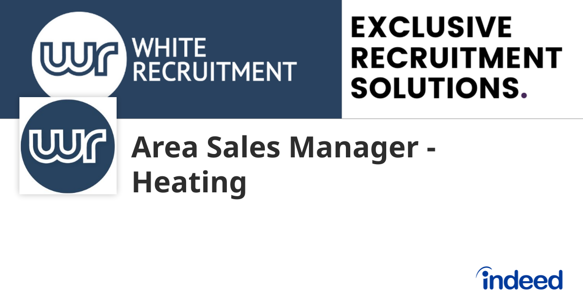 Area Sales Manager - Heating - Scotland - Indeed.com