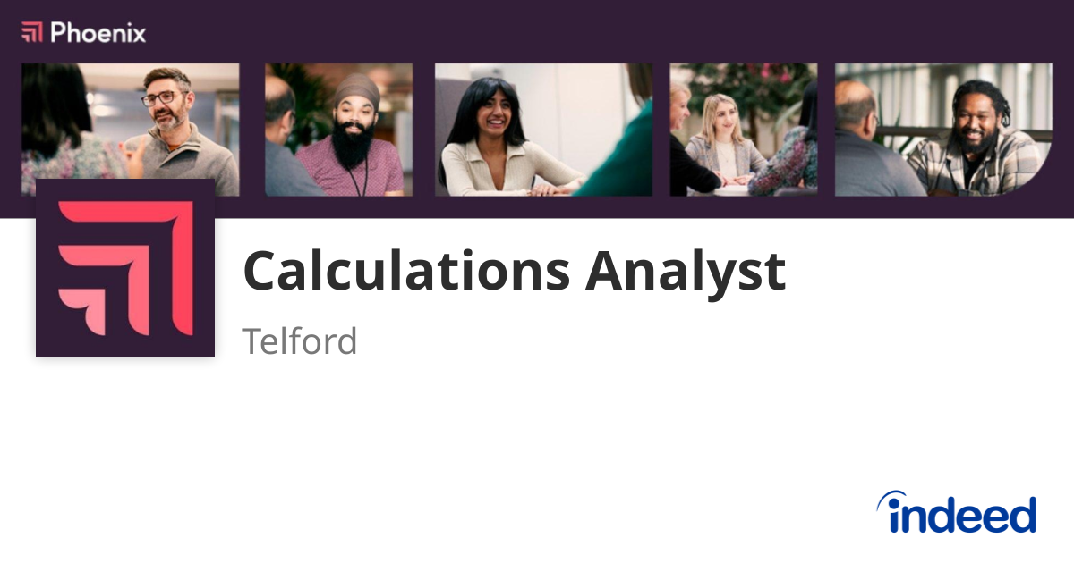 Calculations Analyst - Telford - Indeed.com