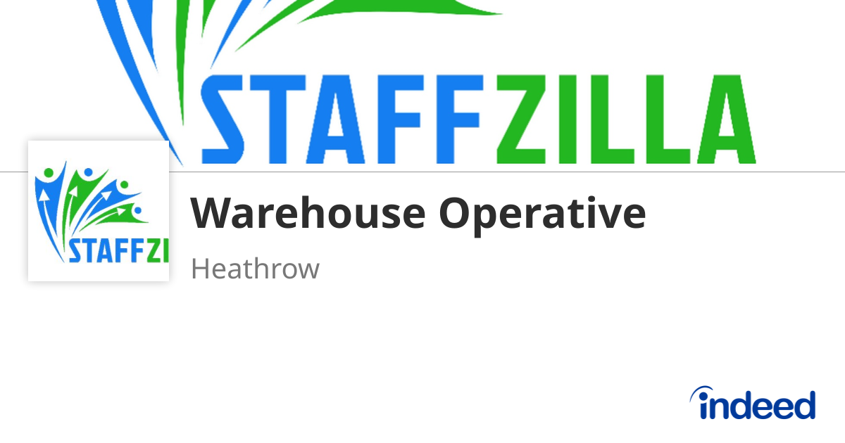 Warehouse Operative - Heathrow - Indeed.com