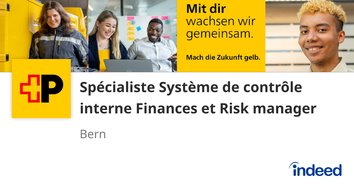 Spécialiste Système de contrôle interne Finances et Risk manager - 3030 ...