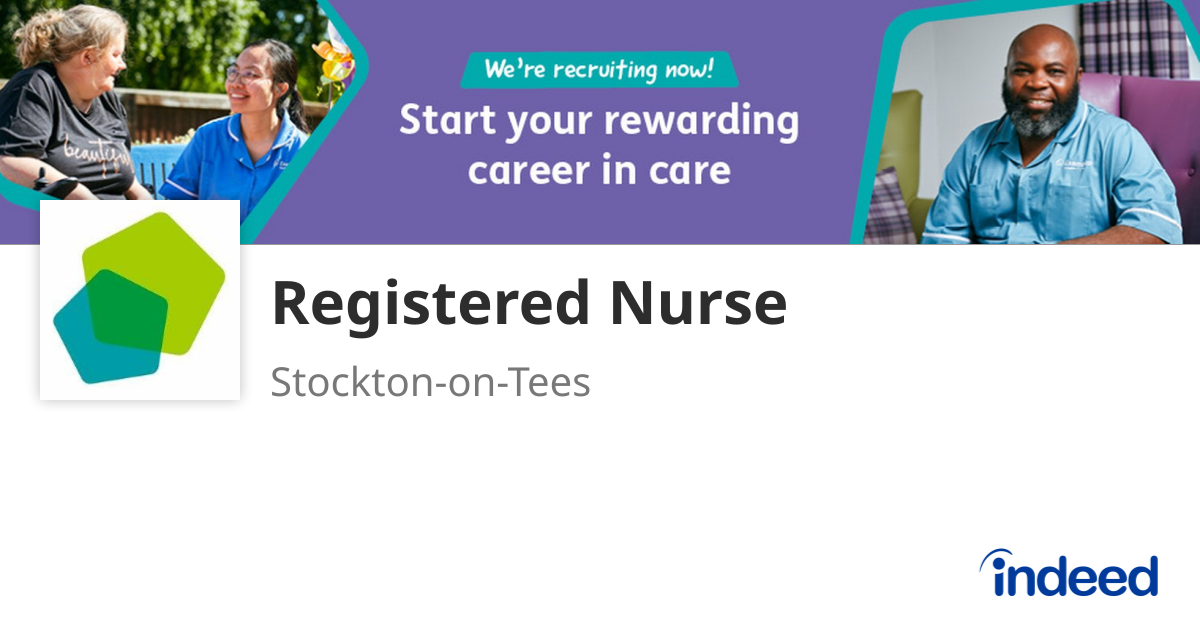 Registered Nurse - Stockton-on-Tees - Indeed.com