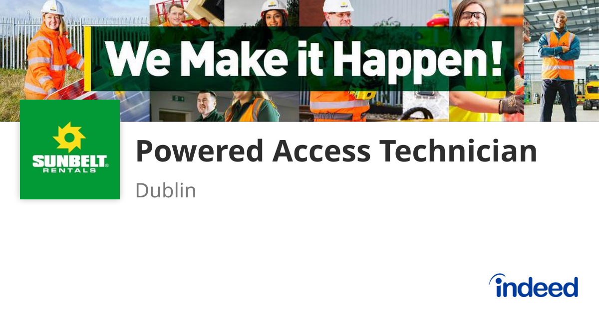 Powered Access Technician - Dublin, County Dublin - Indeed.com