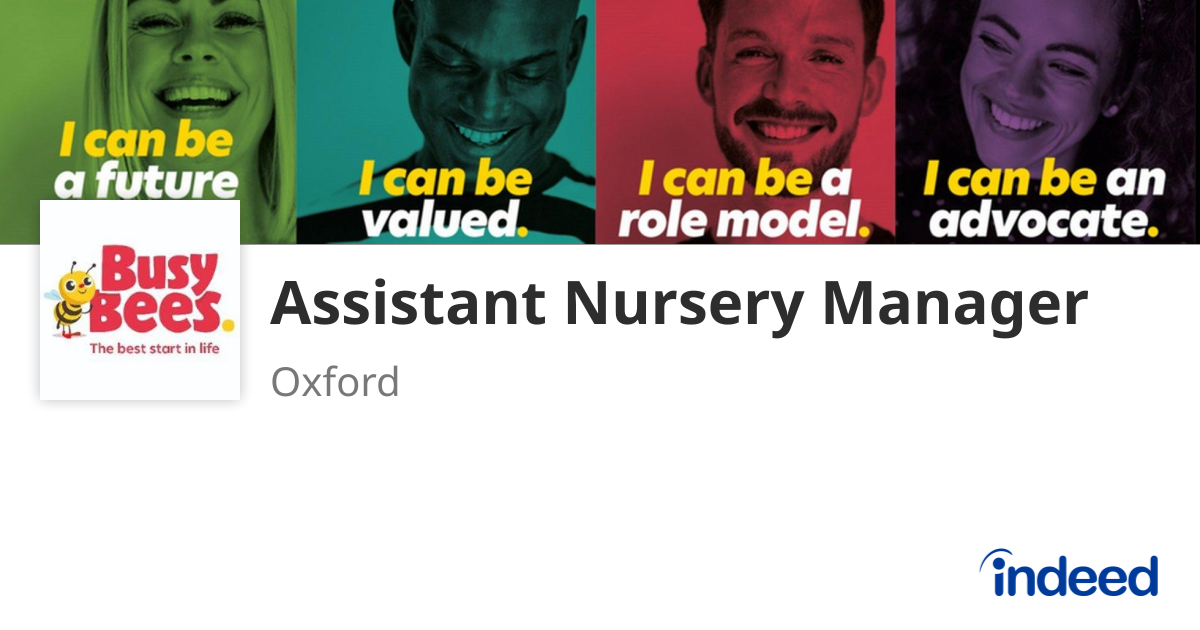 Assistant Nursery Manager - Oxford OX4 4XT - Indeed.com