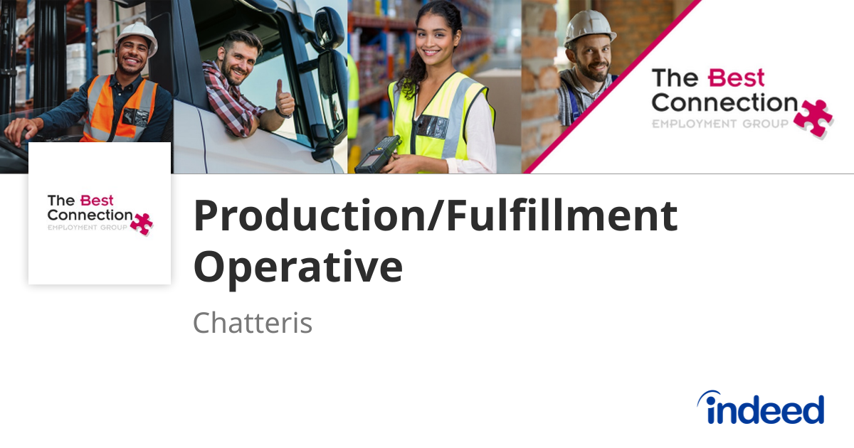 Production/Fulfillment Operative - Chatteris PE16 6EG - Indeed.com