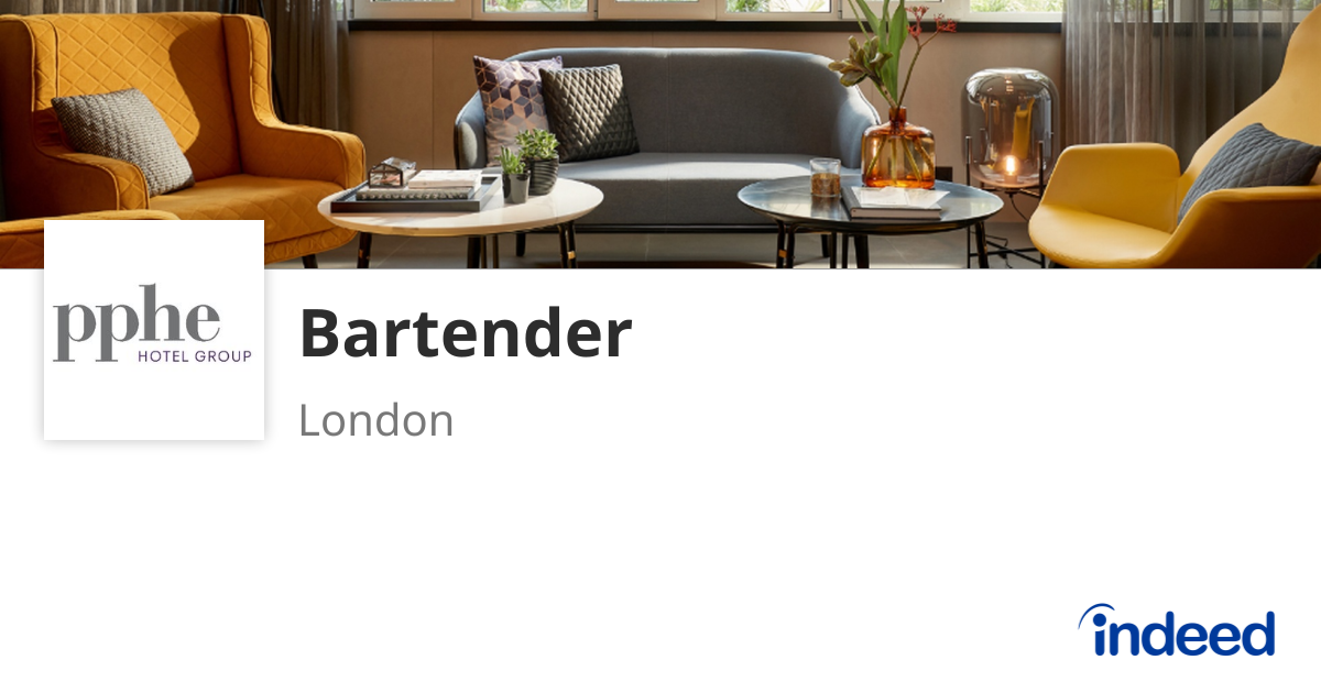Bartender - London SW11 - Indeed.com