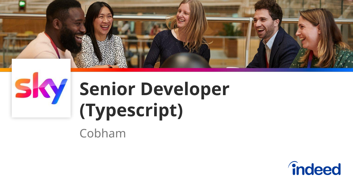 Senior Developer (Typescript) - Cobham - Indeed.com