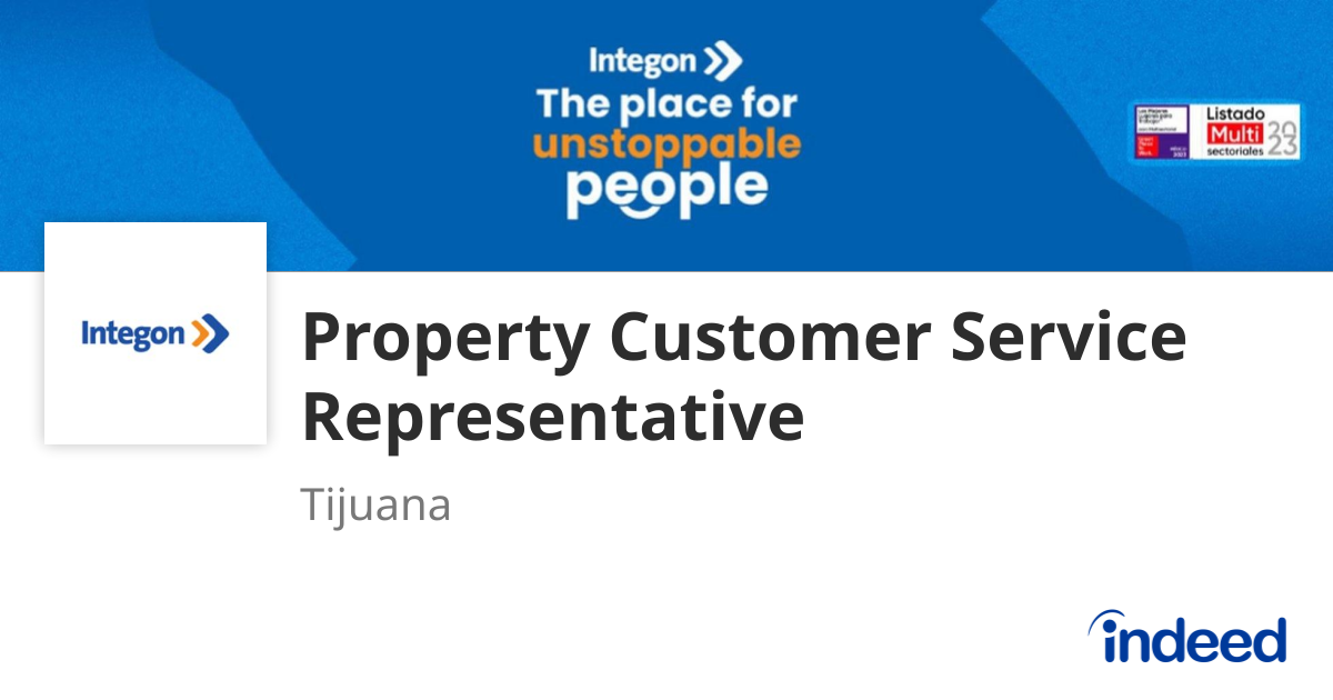 Property Customer Service Representative - Tijuana, B.C. - Indeed.com