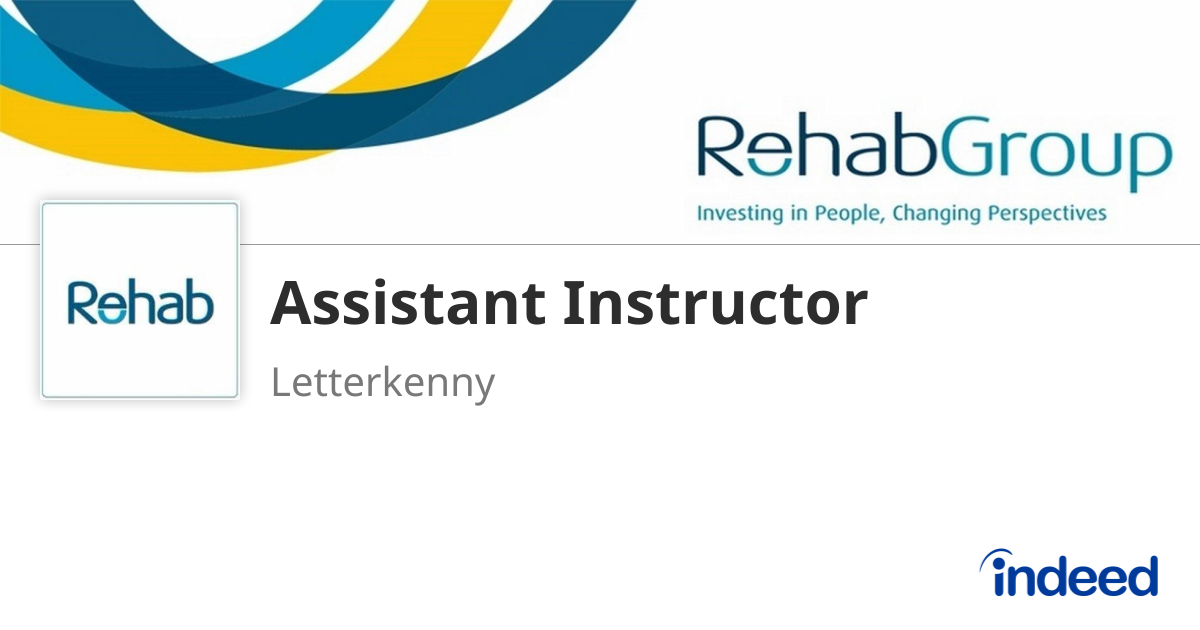 Assistant Instructor - Letterkenny, County Donegal - Indeed.com