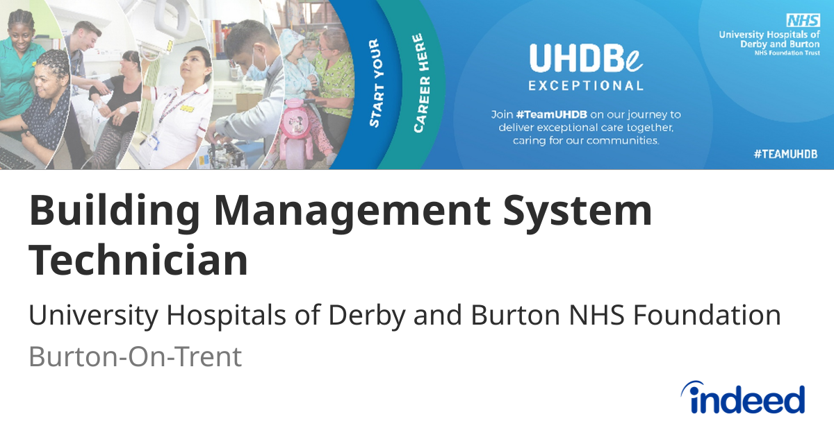 Building Management System Technician - Burton-On-Trent DE13 0RB ...