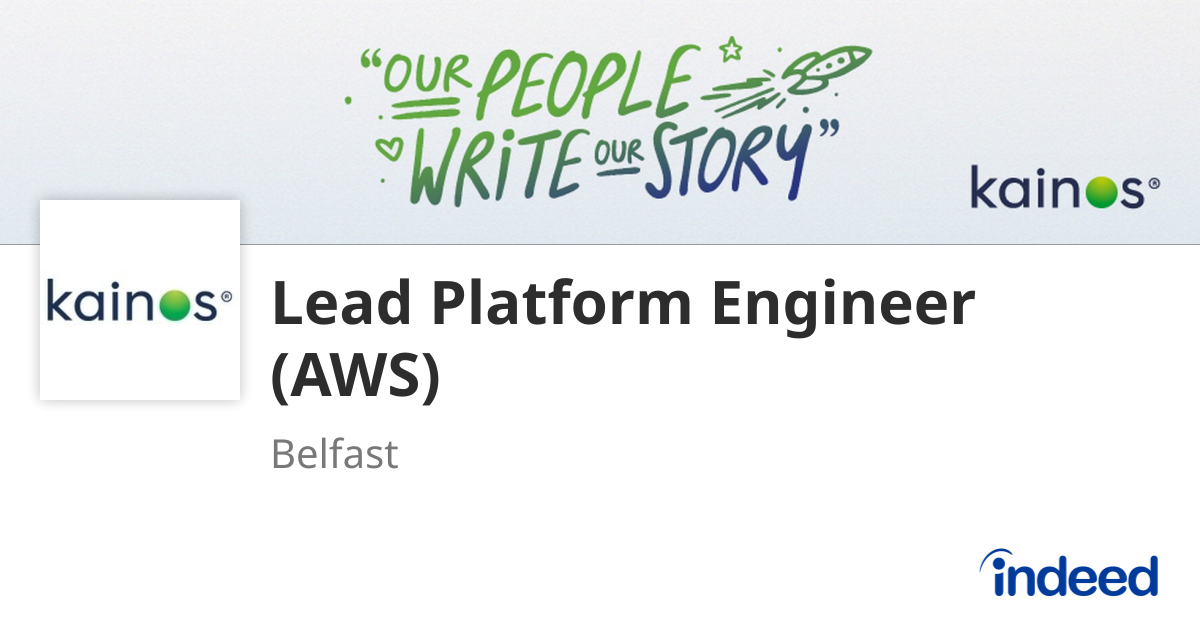 Lead Platform Engineer (AWS) - Belfast - Indeed.com