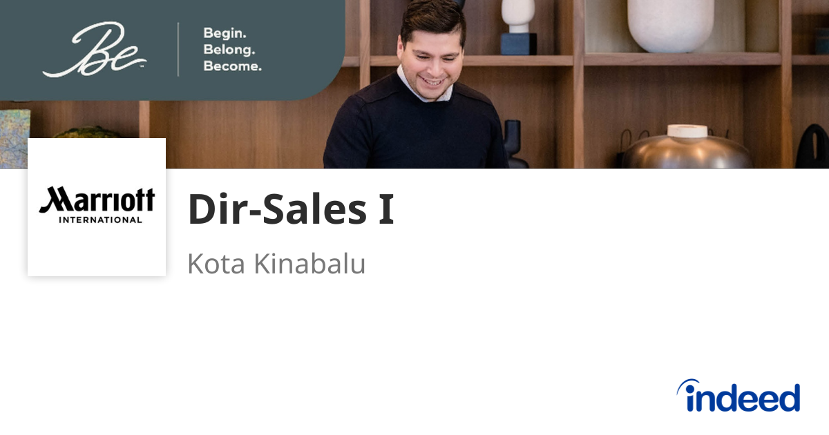 Dir-Sales I - Kota Kinabalu - Indeed.com
