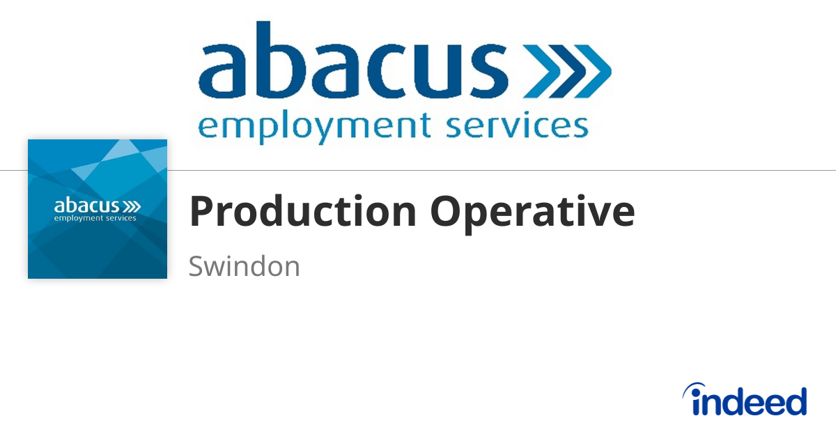 Production Operative - Swindon - Indeed.com