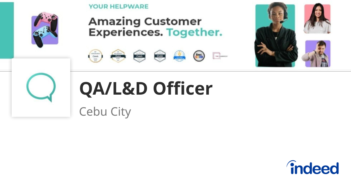 QA/L&D Officer - Cebu City - Indeed.com