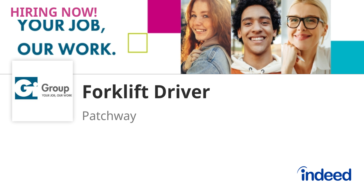 Forklift Driver - Patchway BS34 5TA - Indeed.com
