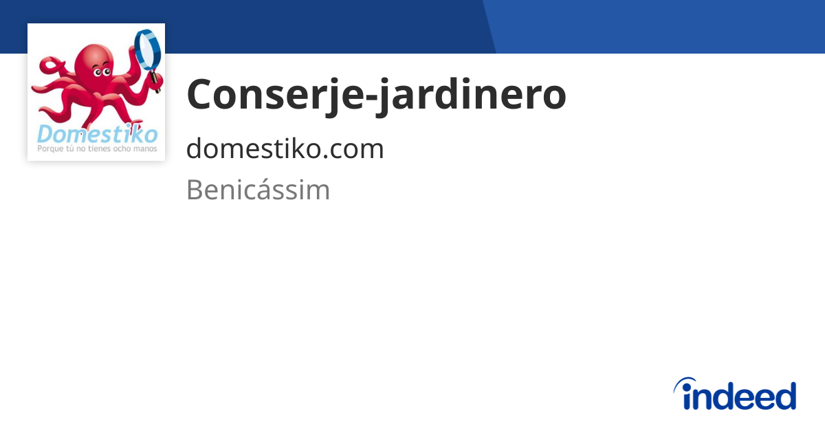 Conserje-jardinero - Benicássim, Castellón provincia - Indeed.com