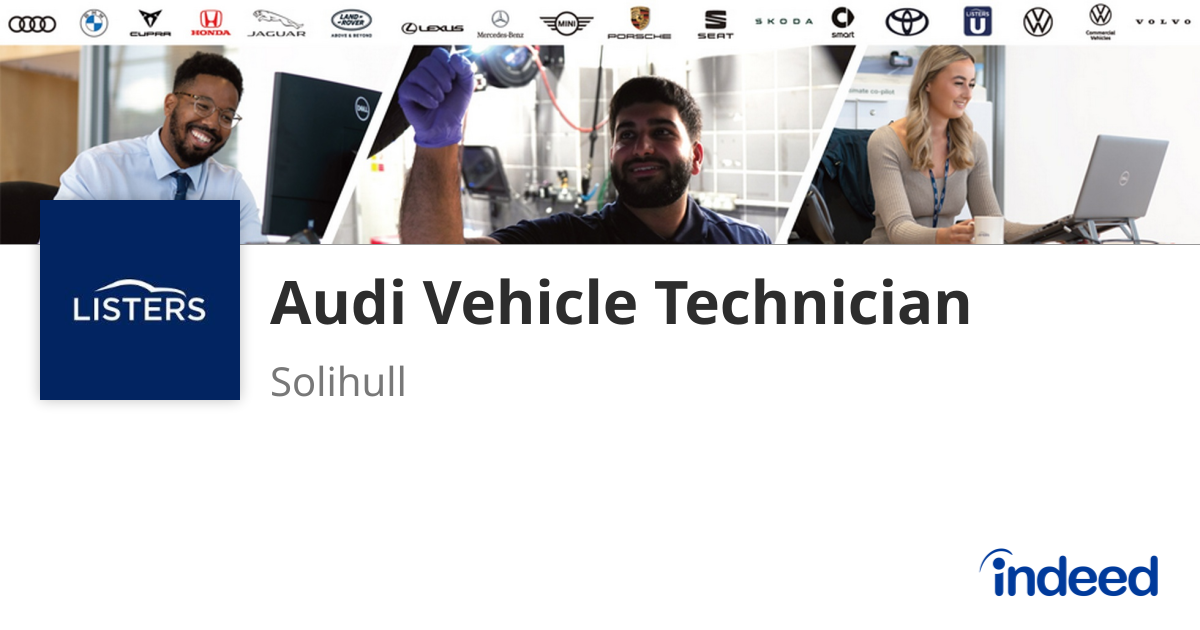 Audi Vehicle Technician - Solihull - Indeed.com