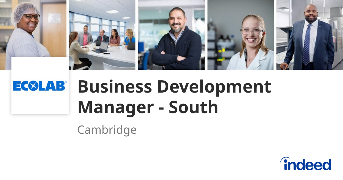 Business Development Manager - South - Cambridge - Indeed.com
