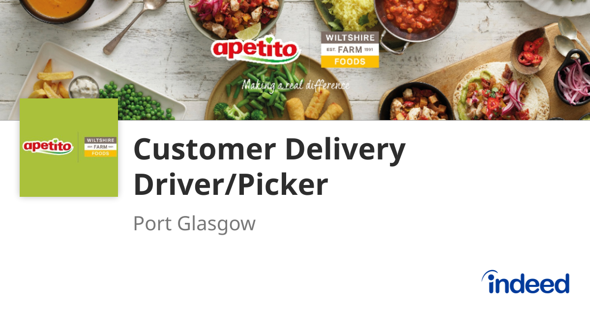 Customer Delivery Driver/Picker - Port Glasgow PA14 5DG - Indeed.com