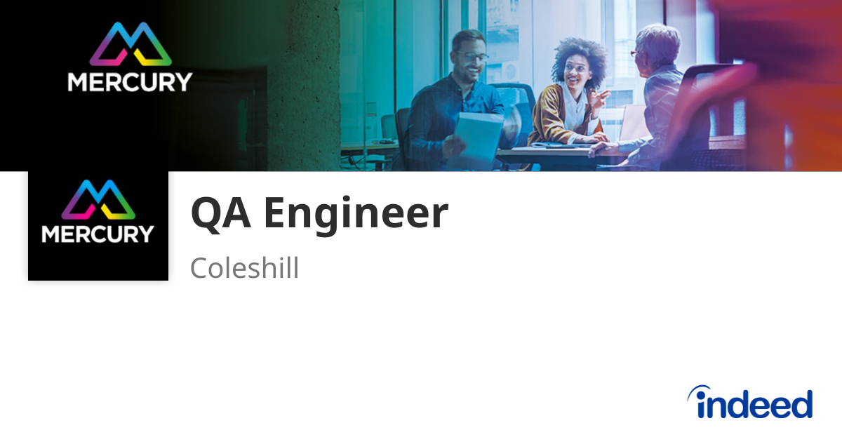 QA Engineer - Coleshill - Indeed.com