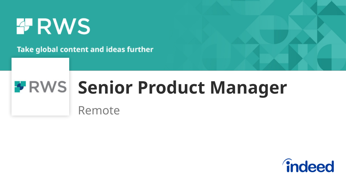 Senior Product Manager - Remote - Indeed.com