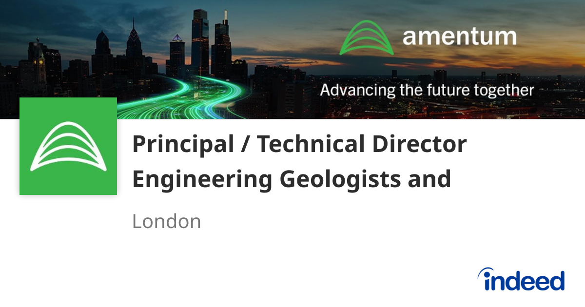 Principal / Technical Director Engineering Geologists and Geotechnical ...