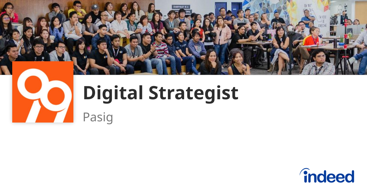 Digital Strategist - Pasig - Indeed.com