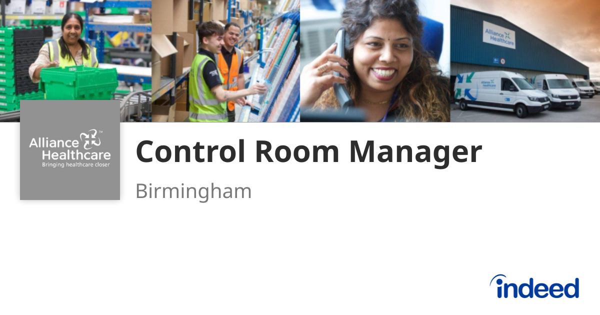 Control Room Manager - Birmingham - Indeed.com