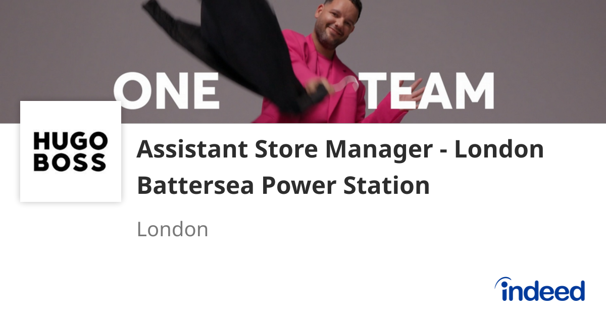 Assistant Store Manager - London Battersea Power Station - London ...