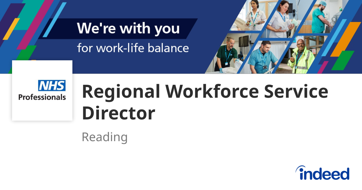 Regional Workforce Service Director - South East - Reading RG1 7EB ...