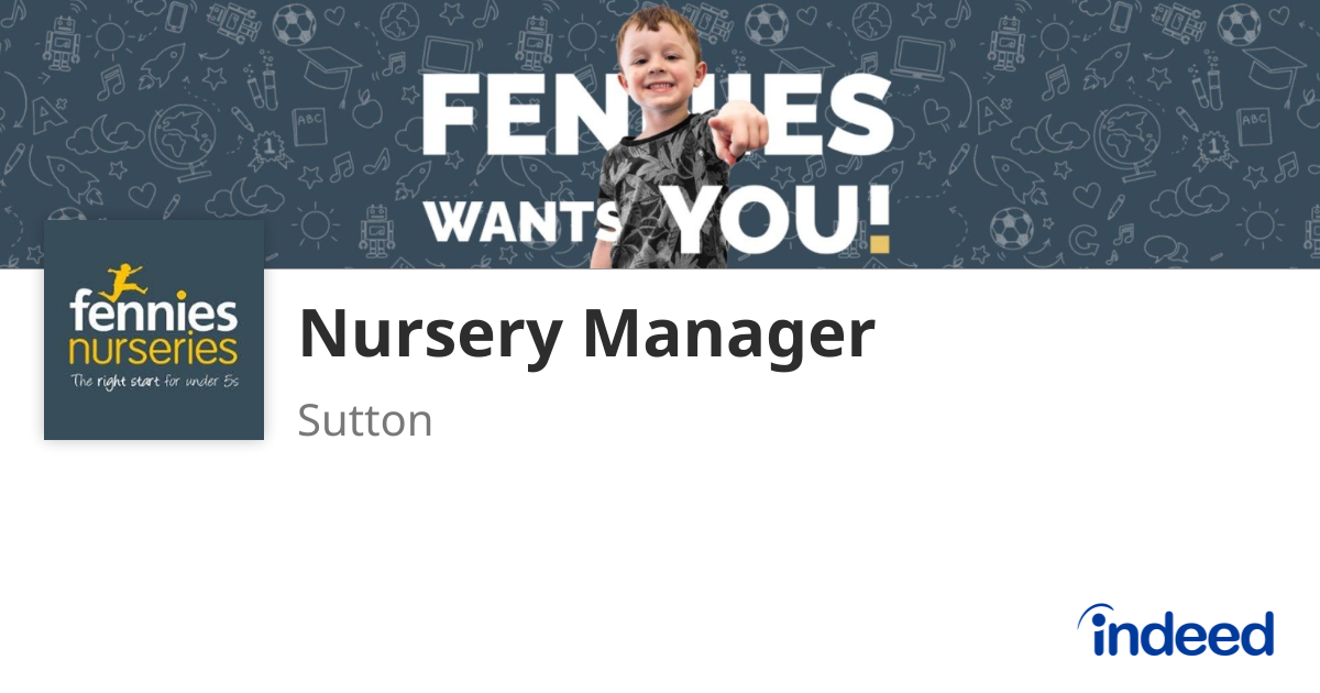 Nursery Manager - Sutton - Indeed.com