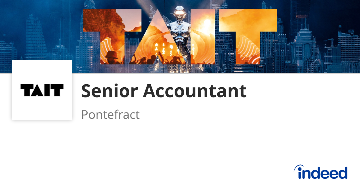Senior Accountant - Pontefract WF9 3AP - Indeed.com