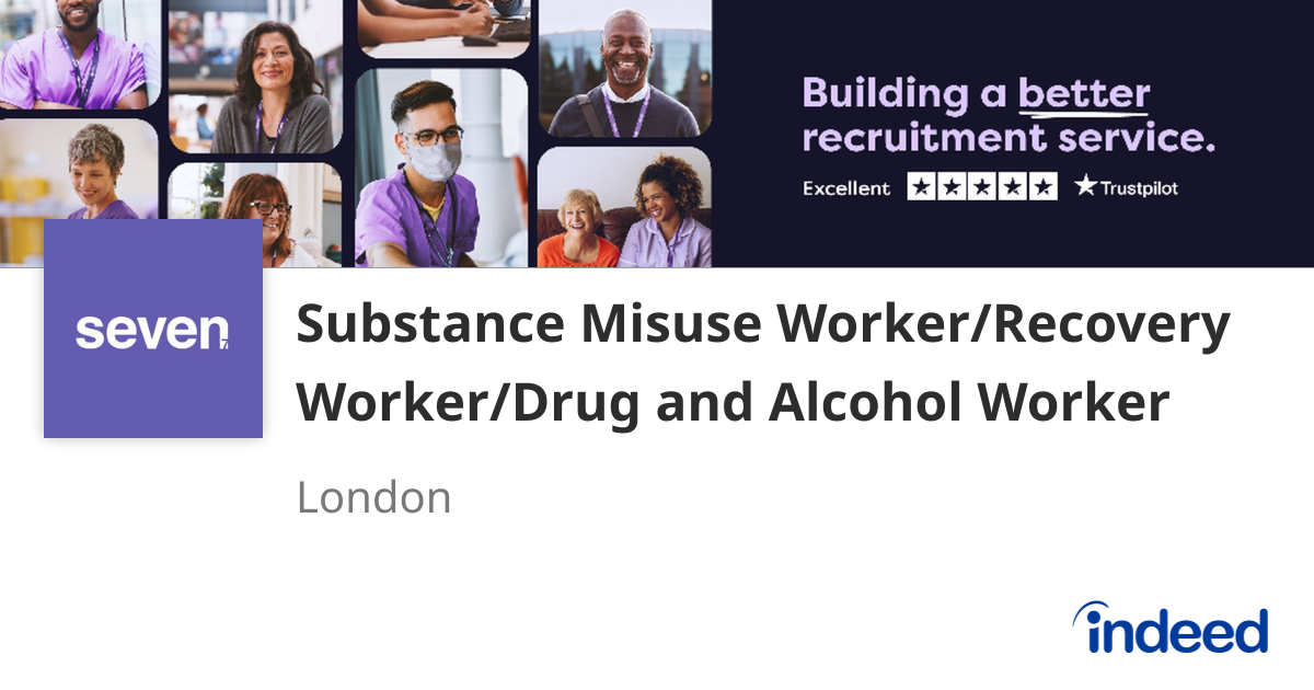 Substance Misuse Worker/Recovery Worker/Drug and Alcohol Worker ...