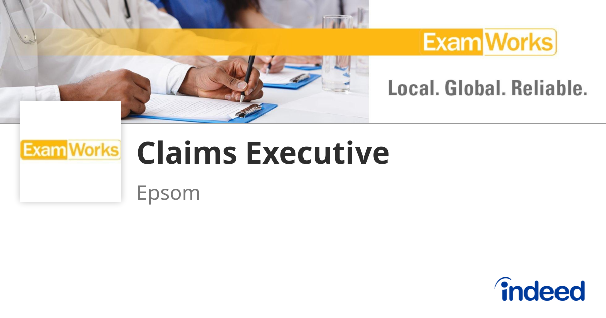 Claims Executive - Epsom KT17 4PF - Indeed.com