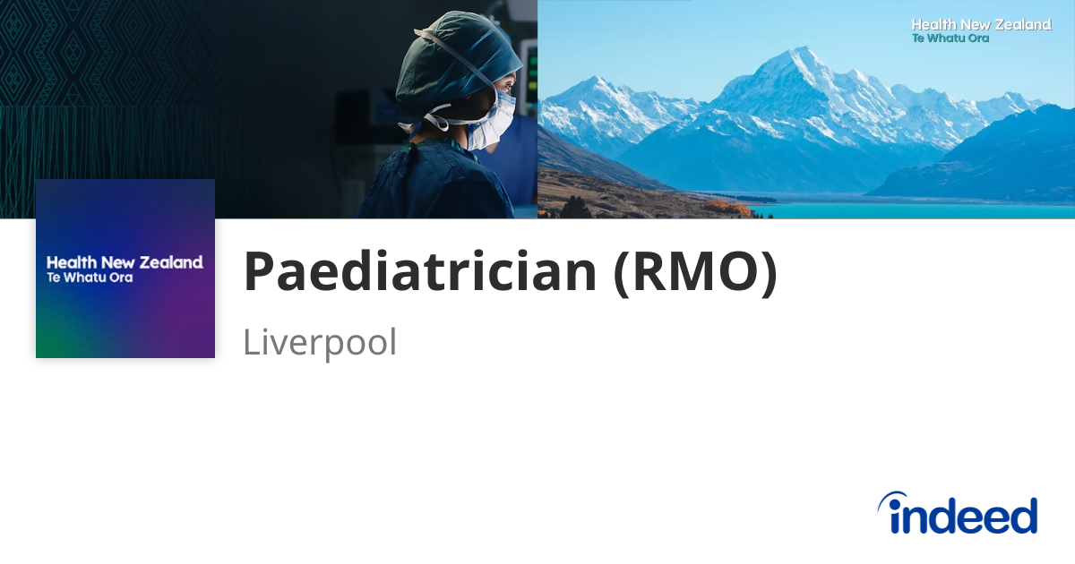 Paediatrician (RMO) - Liverpool L9 - Indeed.com