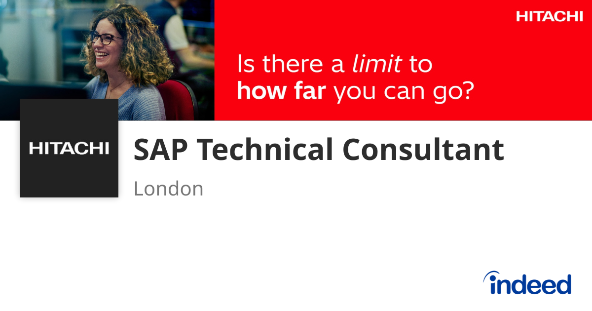 SAP Technical Consultant - London EC1N - Indeed.com
