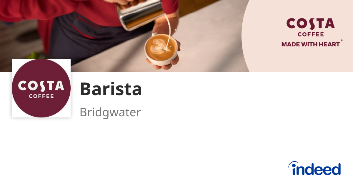 Barista - Bridgwater TA6 4AB - Indeed.com