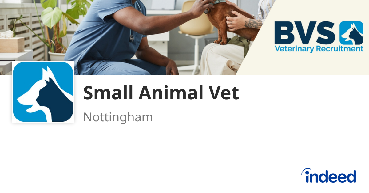 Small Animal Vet - Nottingham - Indeed.com