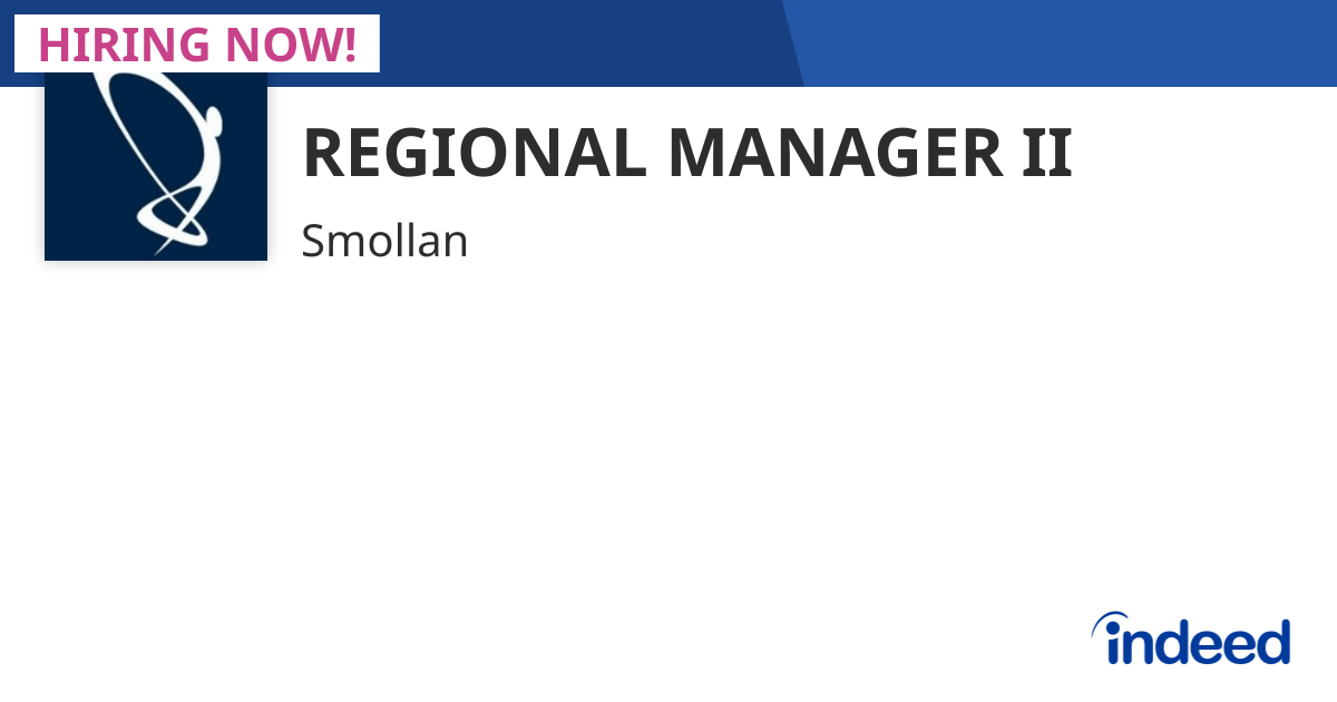 REGIONAL MANAGER II - North West - Indeed.com