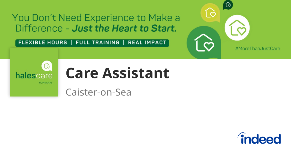 Care Assistant - Caister-on-Sea NR30 5DL - Indeed.com
